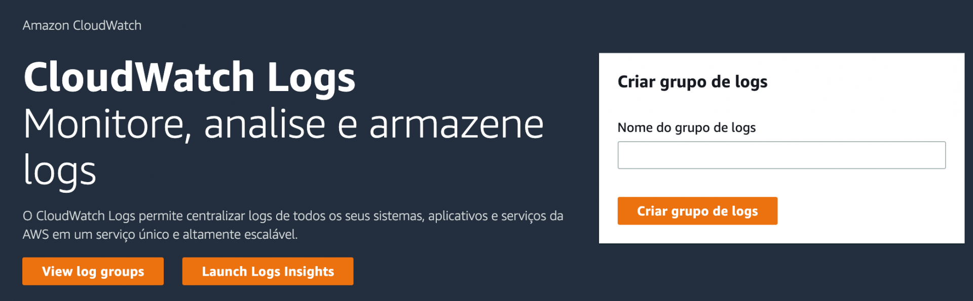 Logging De Aplicações Node Js Com Aws Cloudwatch Luiztools
