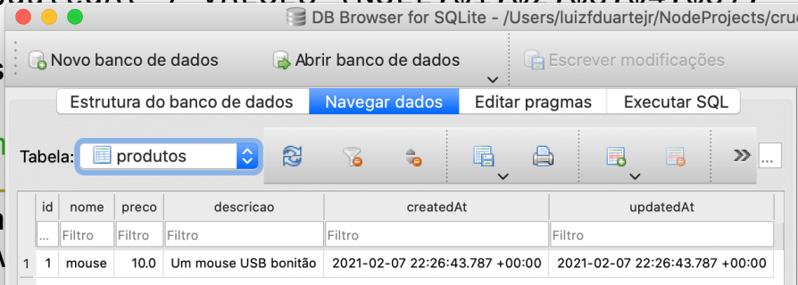 Tutorial De Crud Com Node Js Sequelize E Sqlite Luiztools